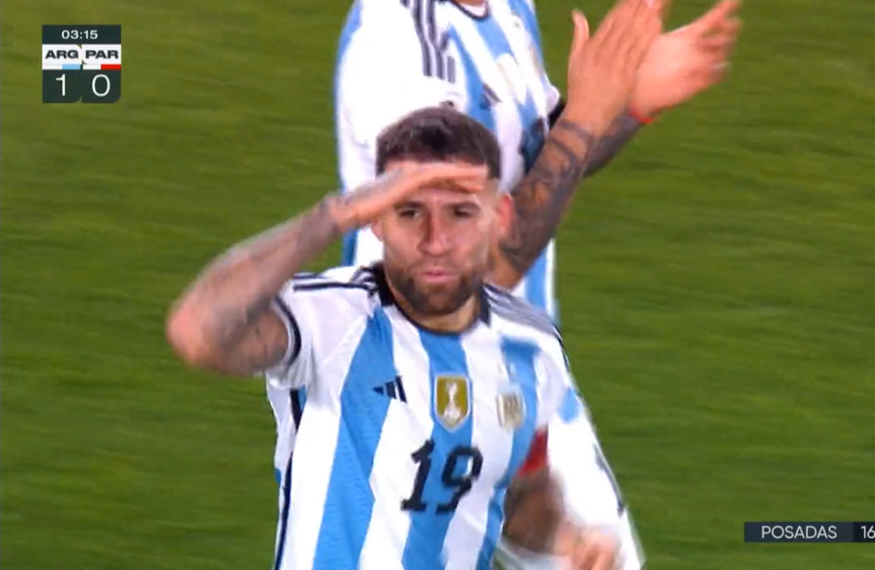 Otamendi foi capitão pela Argentina e marcou um golaço - Futebol Divertido Otamendi foi capitão pela Argentina e marcou um golaço - Futebol Divertido